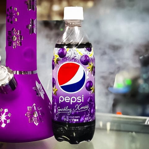 Pepsi Sparking Xmas Grape Exotic Soda - SuperNova Smoke Shop