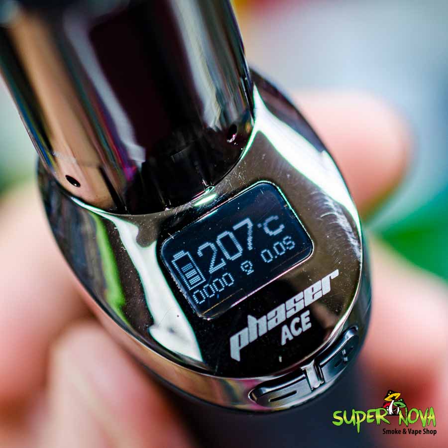 Yocan Black Phaser Ace Wax Vaporizer - SuperNova Smoke Shop Yocan Black Phaser Ace Wax Vaporizer - SuperNova Smoke Shop